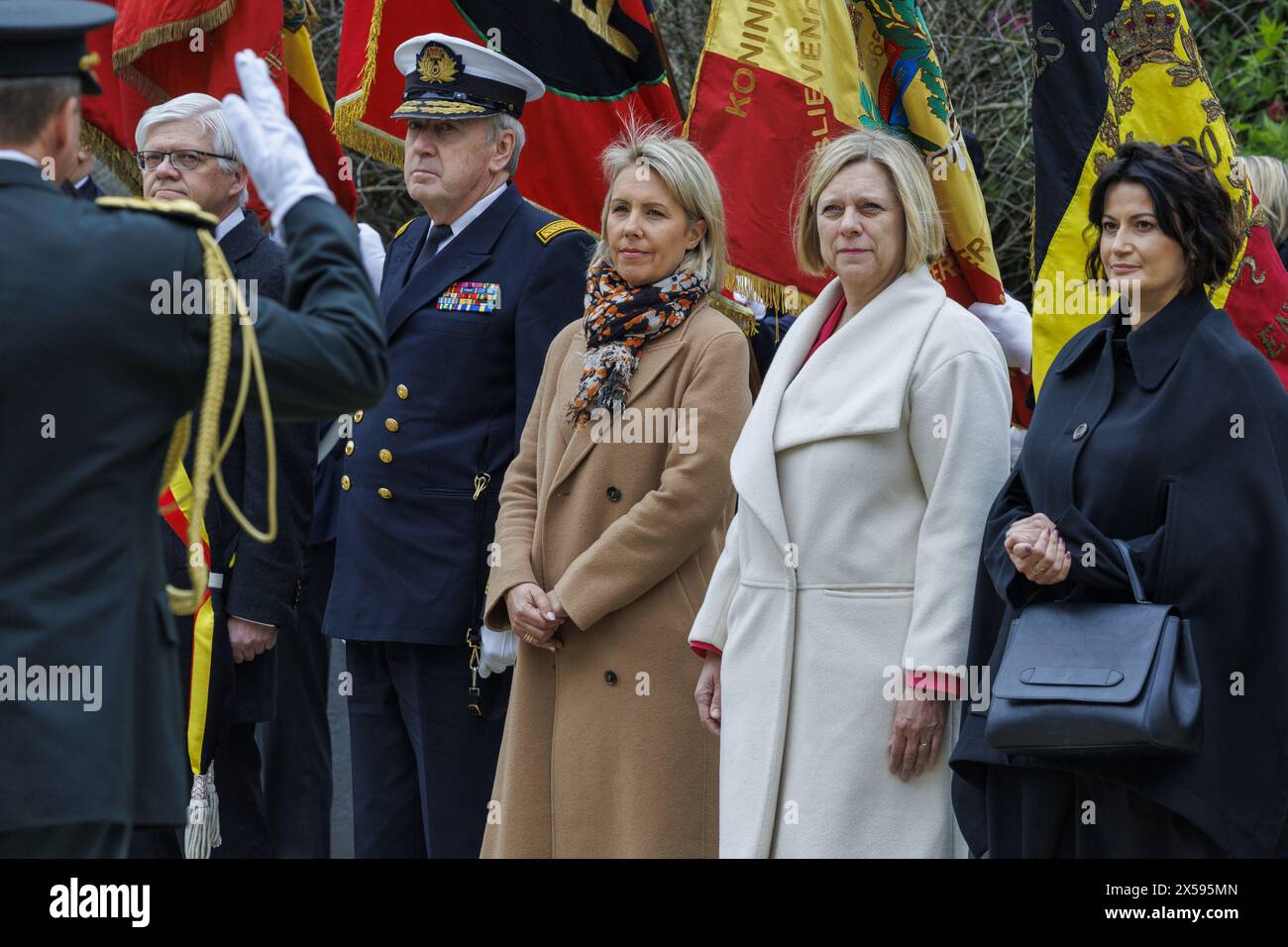 Chief of Defence General Michel Hofman, Federal Minister Ludivine ...