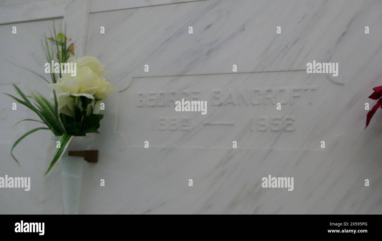Santa Monica, California, USA 6th May 2024 Actor George Bancroft Grave ...