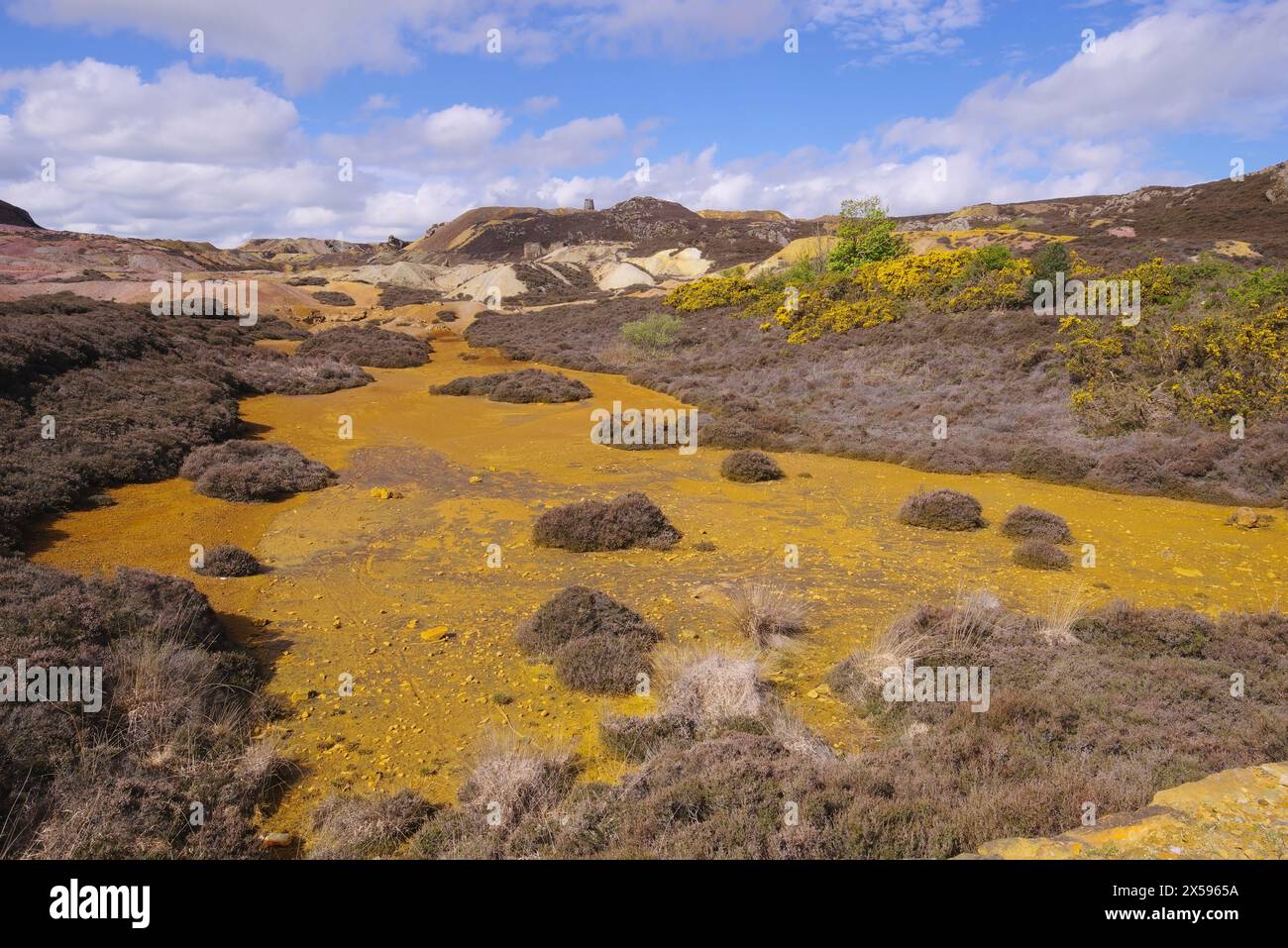 Pary`s Mountain, Amlwch, Anglesey, North Wales, United Kingdom Stock ...