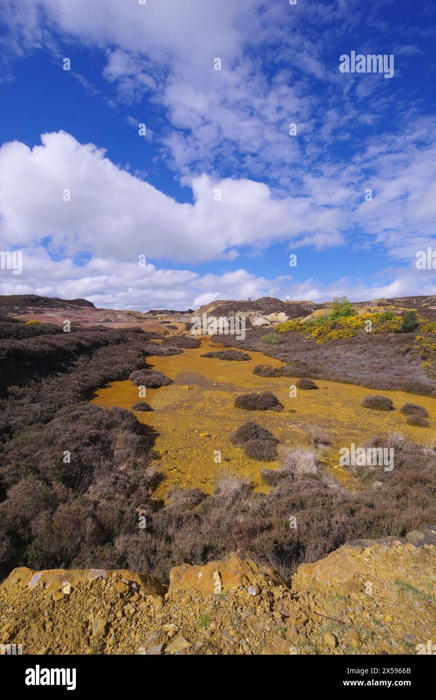 Pary`s Mountain, Amlwch, Anglesey, North Wales, United Kingdom Stock ...