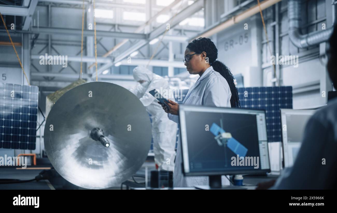 Black female aerospace engineer hi-res stock photography and images - Alamy