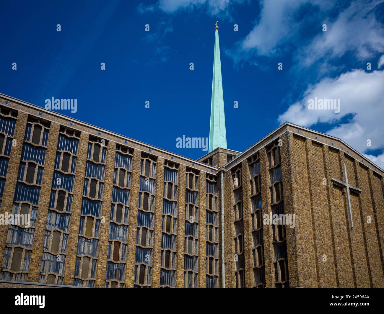 St. Paul's Church Harlow Town Centre. Grade II listed chuch built in ...