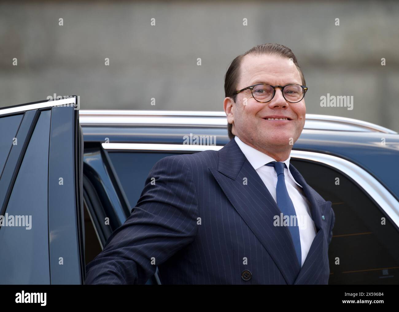 STOCKHOLM, SWEDEN - MAY 7, 2024: The Royal family of Denmark and Sweden ...