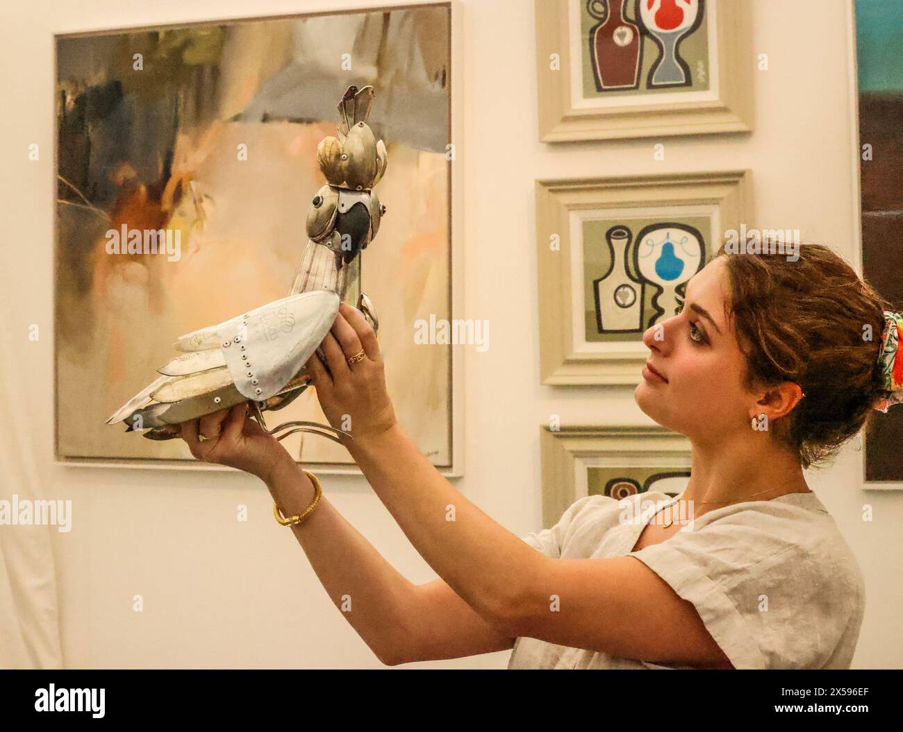 London UK 08 May 2024Affordable Art Fair Hampstead takes place 8-12 May ...