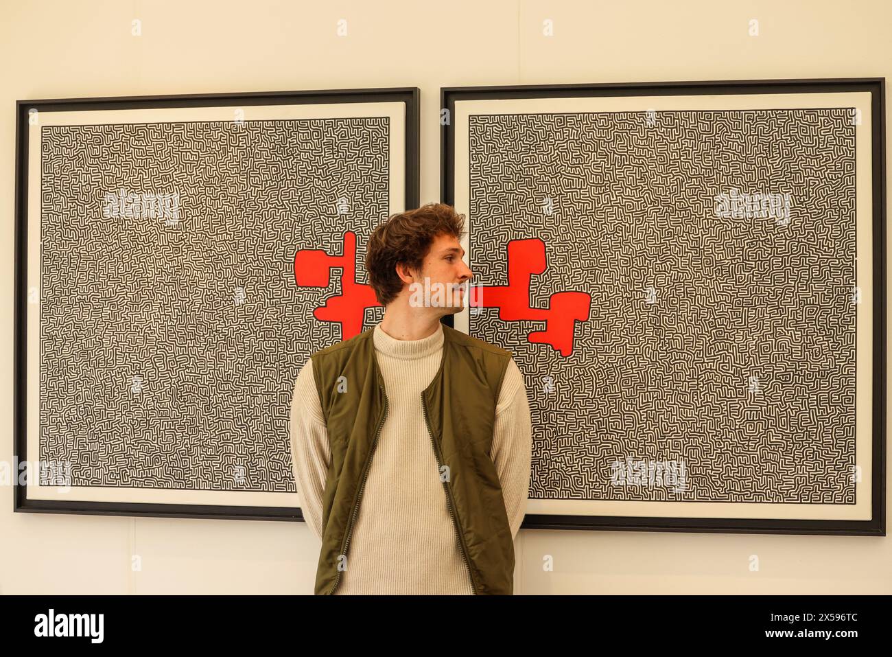 London, UK. 08th May, 2024. To mark the opening of the Hampstead Art ...