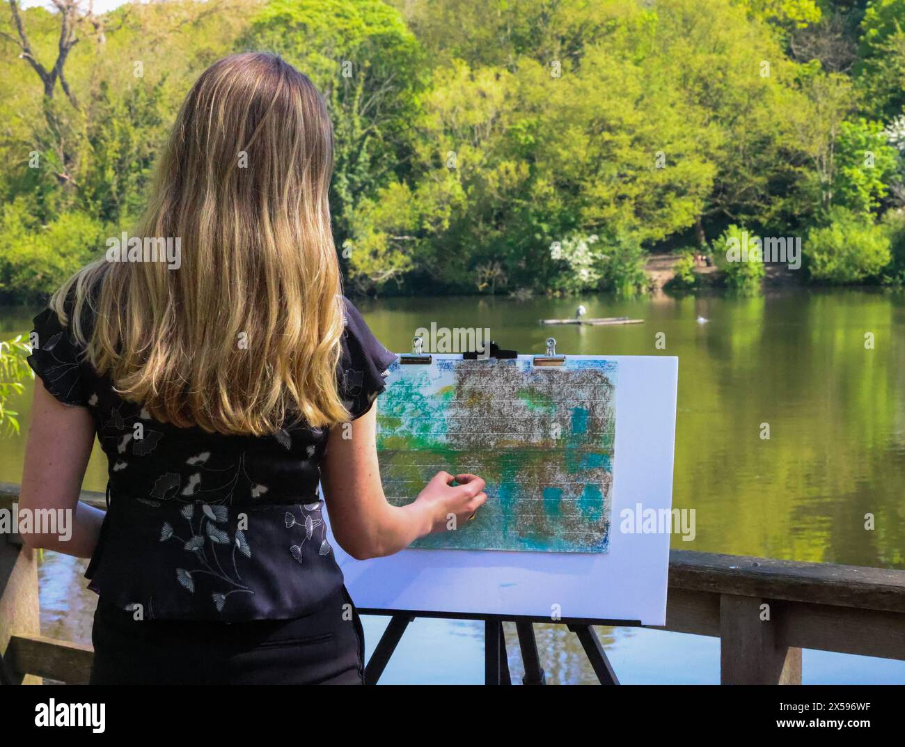 London, UK. 08th May, 2024. To mark the opening of the Hampstead Art ...