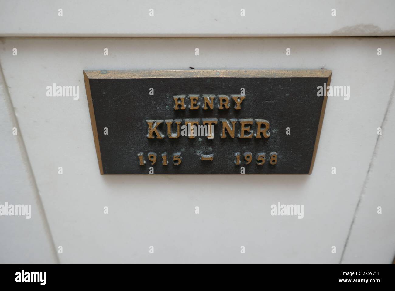 Santa Monica, California, USA 6th May 2024 Author Henry Kuttner Grave ...