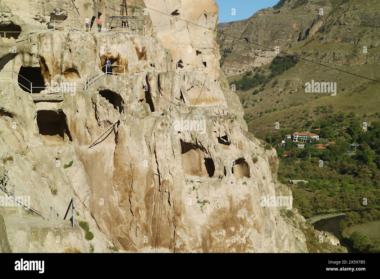 Incredible Medieval Cave Monastery of Vardzia, Excavated from the ...