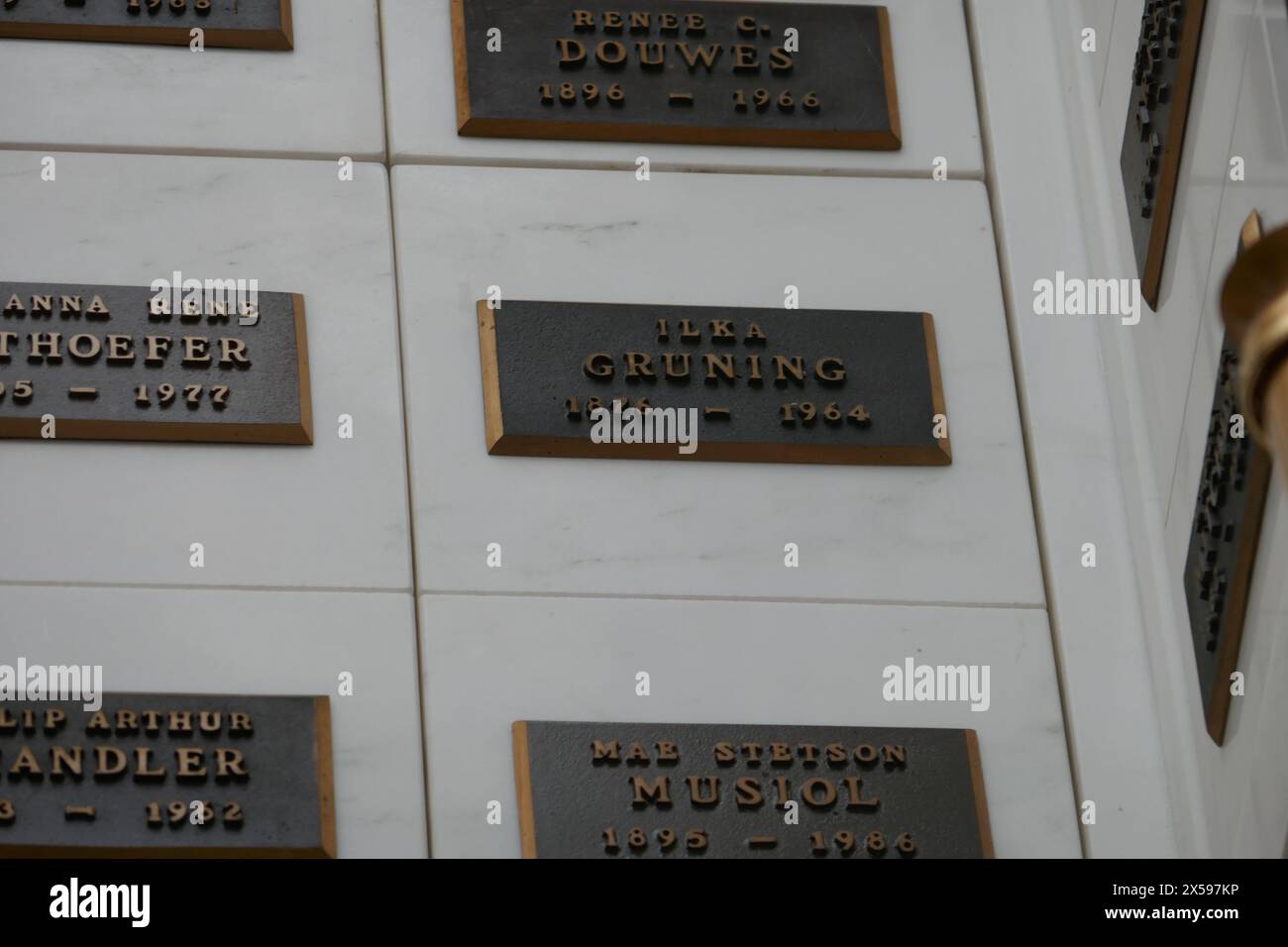 Santa Monica, California, USA 6th May 2024 Actress Ilya Gruning Grave ...