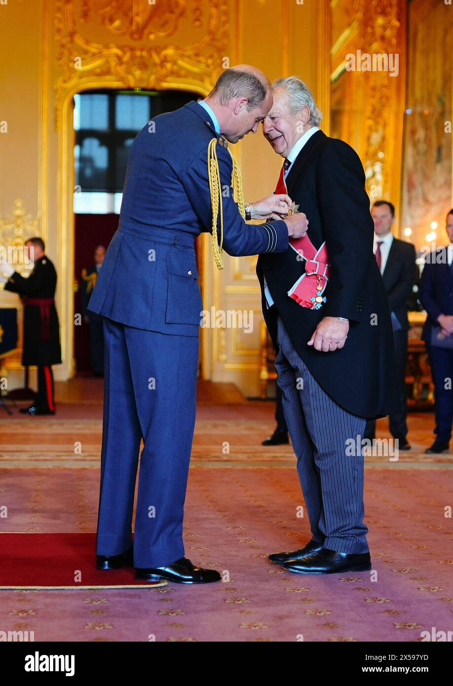 Sir Bill Beaumont, from Lytham, Chair, World Rugby, is made a Knight Grand Cross of the Order of ...