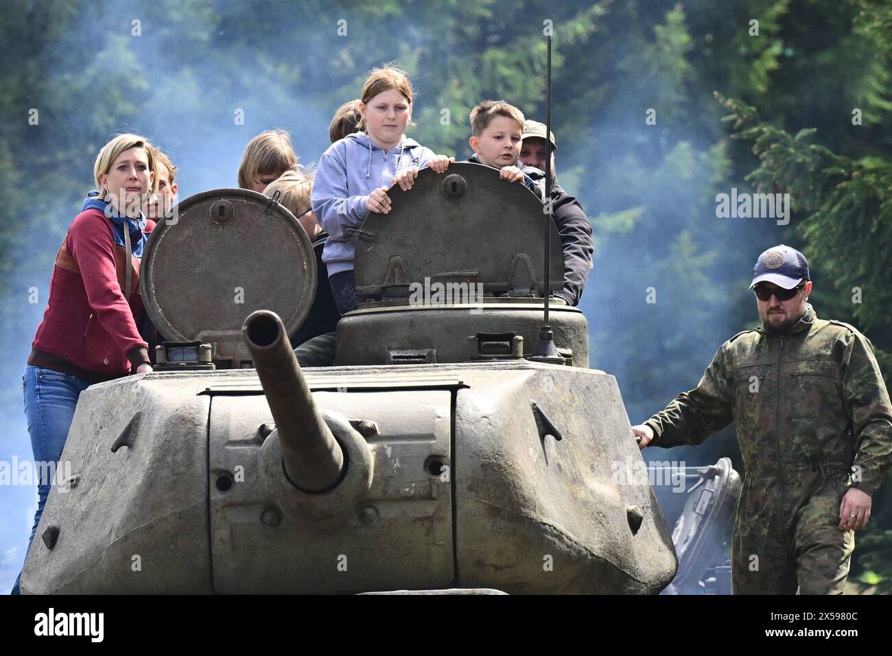 Smrzovka, Czech Republic. 08th May, 2024. Event to commemorate 79th ...