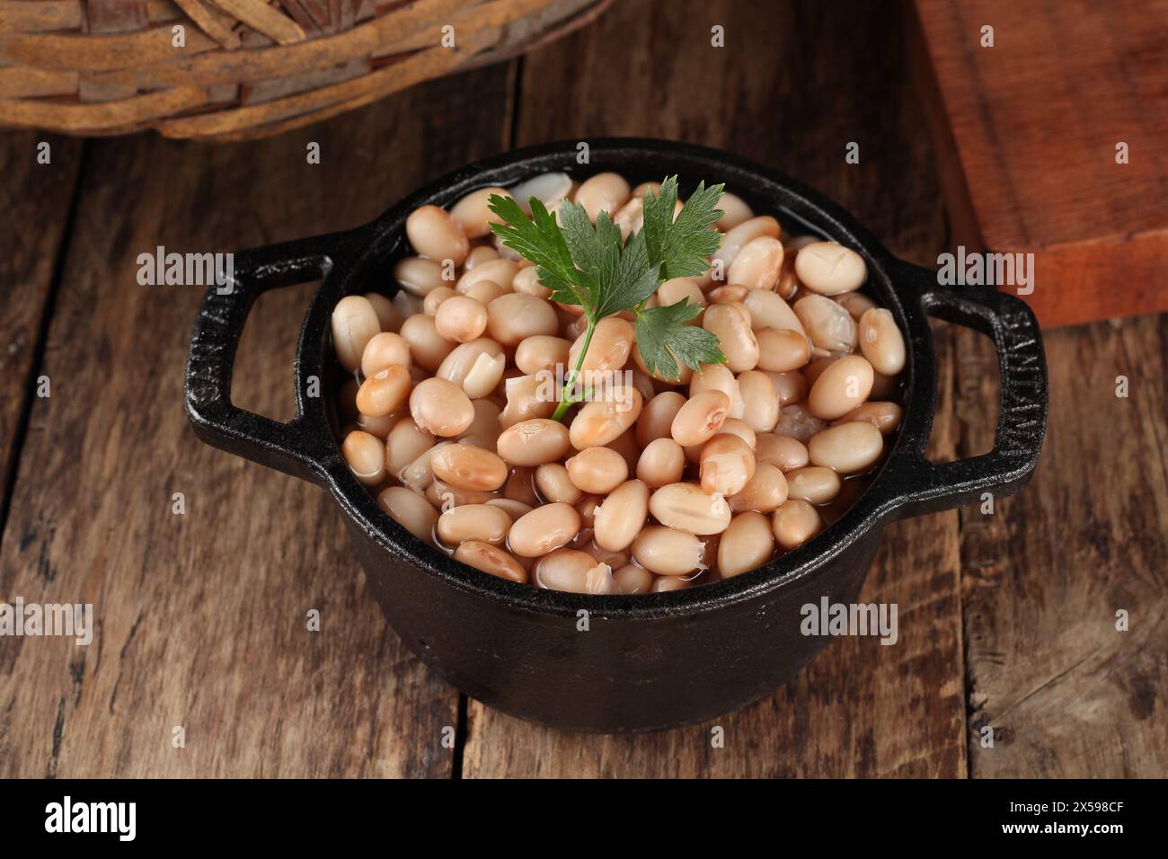 food, food delivery, rice and beens Stock Photo - Alamy