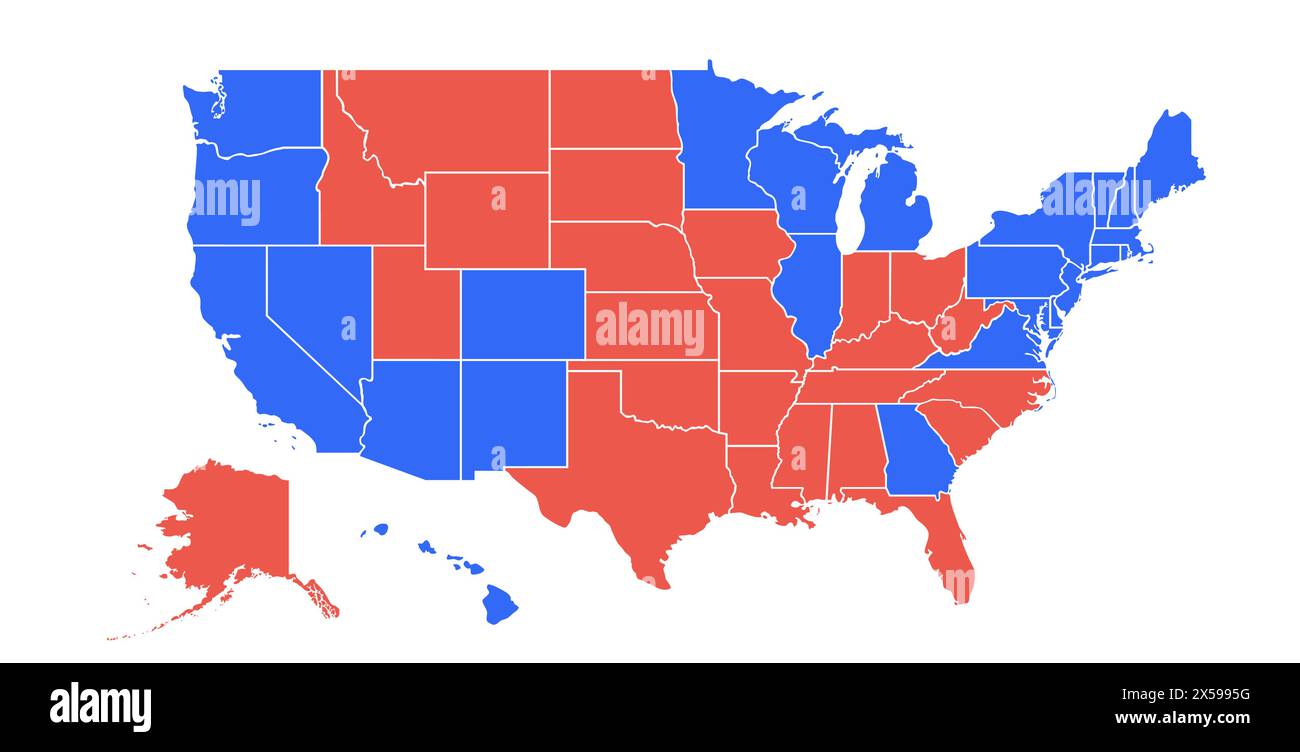 Usa voting sign Cut Out Stock Images & Pictures - Alamy