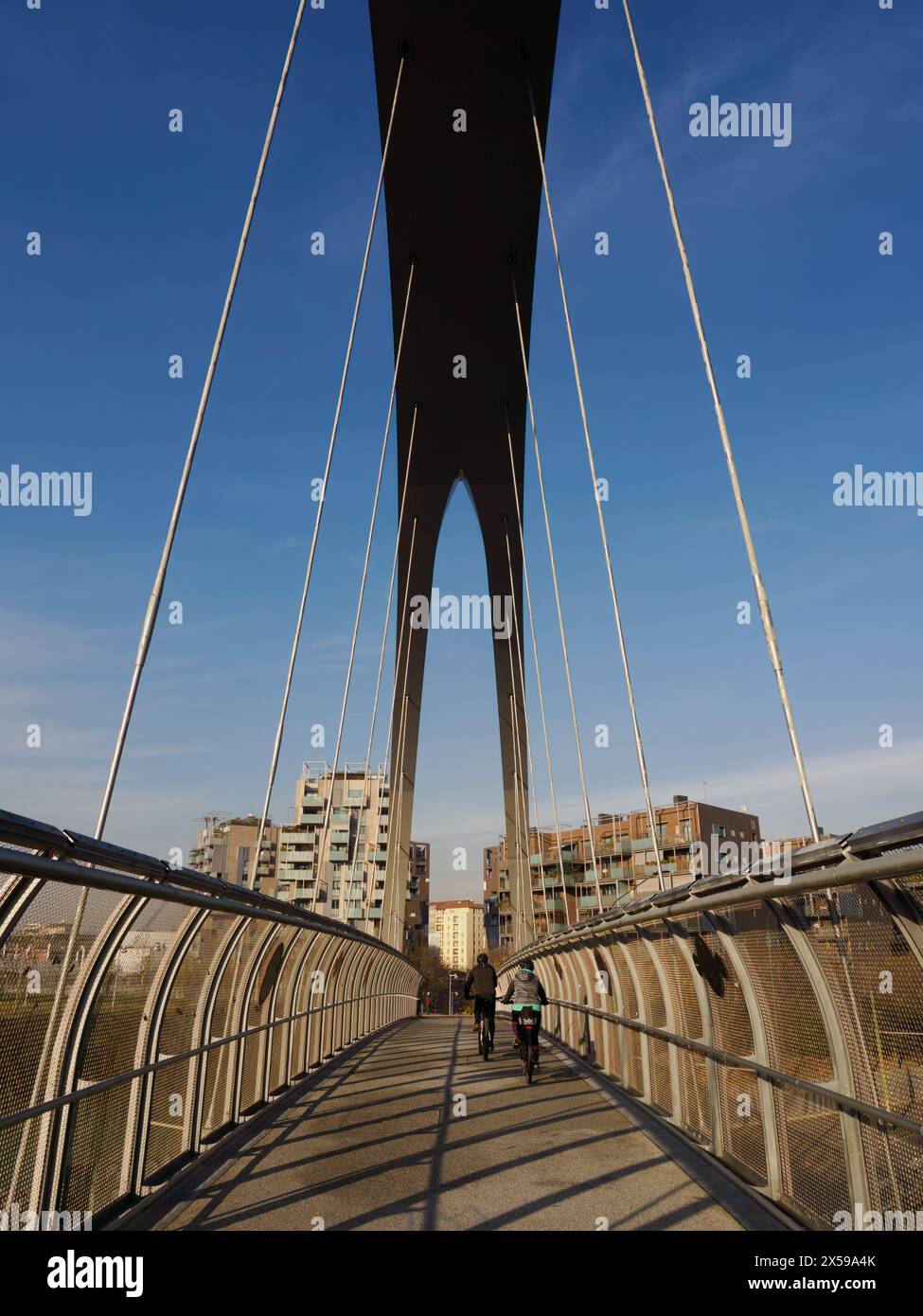 Modern buildings at Portello Park in Milan, Lombardy, Italy Stock Photo ...