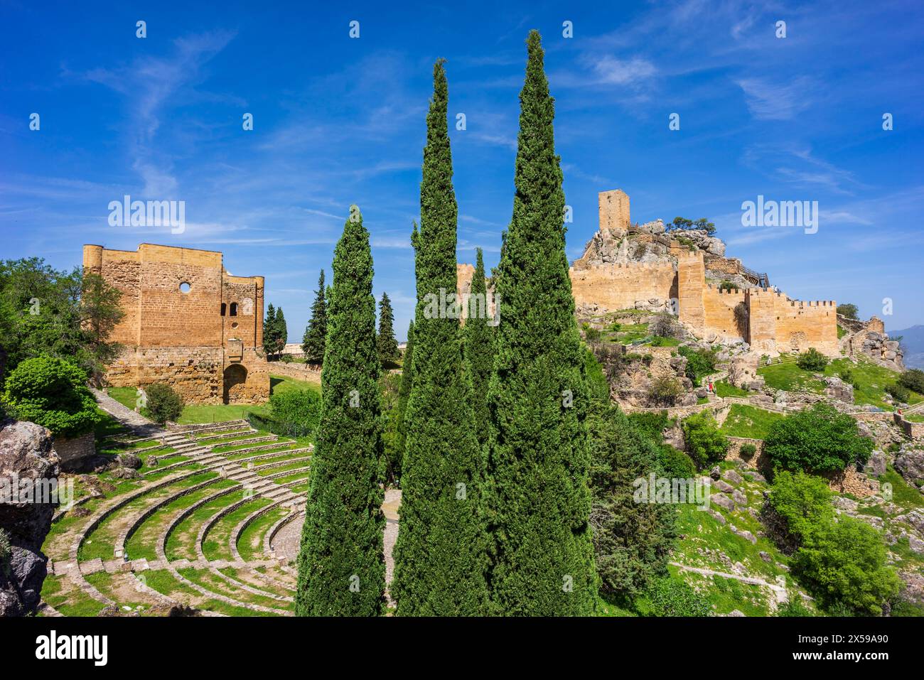 La Iruela castle, fortress of Andalusian origin, La Iruela ...