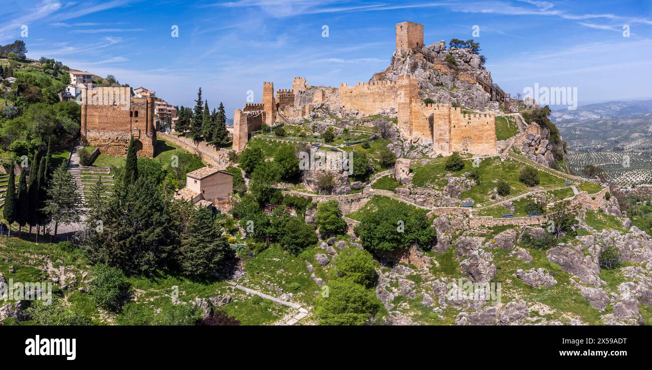 La Iruela castle, fortress of Andalusian origin, La Iruela ...