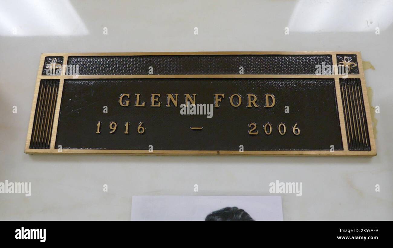 Santa Monica, California, USA 6th May 2024 Actor Glenn Ford Grave in ...