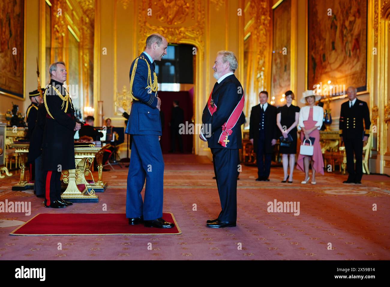 Sir Ridley Scott, from Los Angeles, Director and Producer, is made a ...