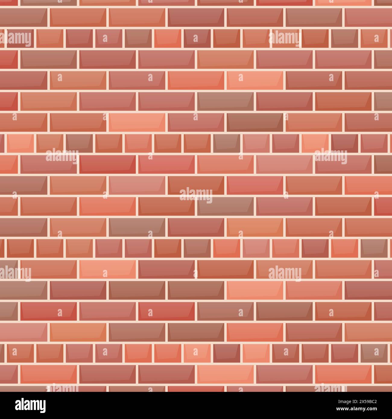 Red brick wall background. Vector illustration Stock Vector Image & Art ...