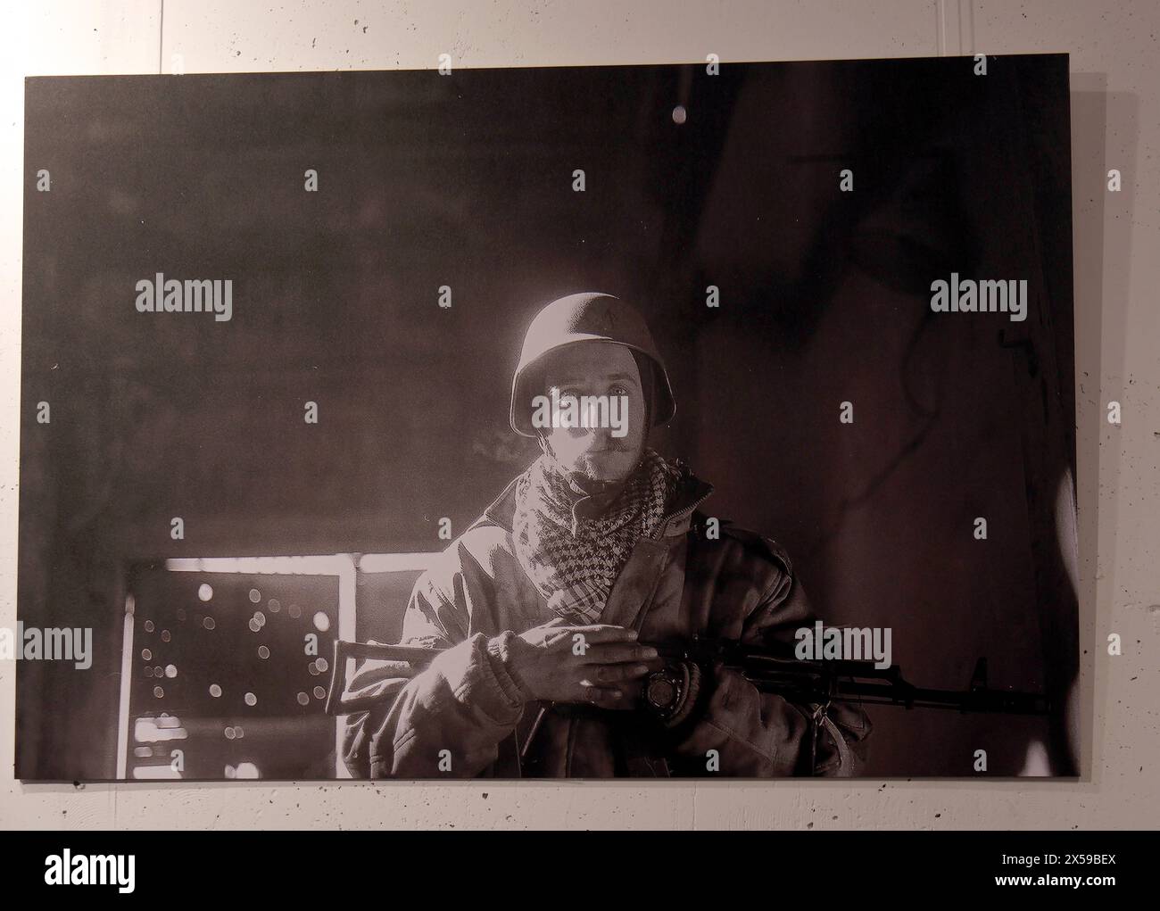 KYIV, UKRAINE - MAY 7, 2024 - The photo of Ukrainian poet and ...