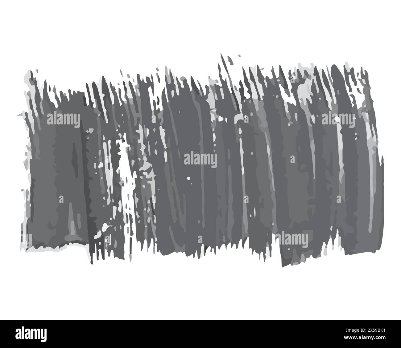 Black hand drawn ink stain. Ink spot isolated on white background ...