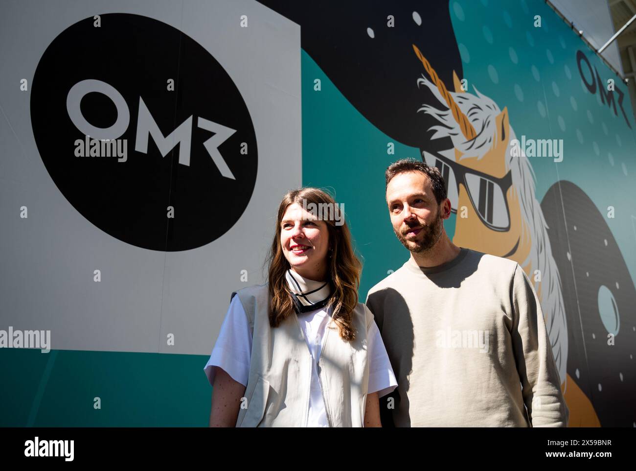 Hamburg, Germany. 08th May, 2024. Isabelle Gardt, Managing Director of the OMR digital trade ...