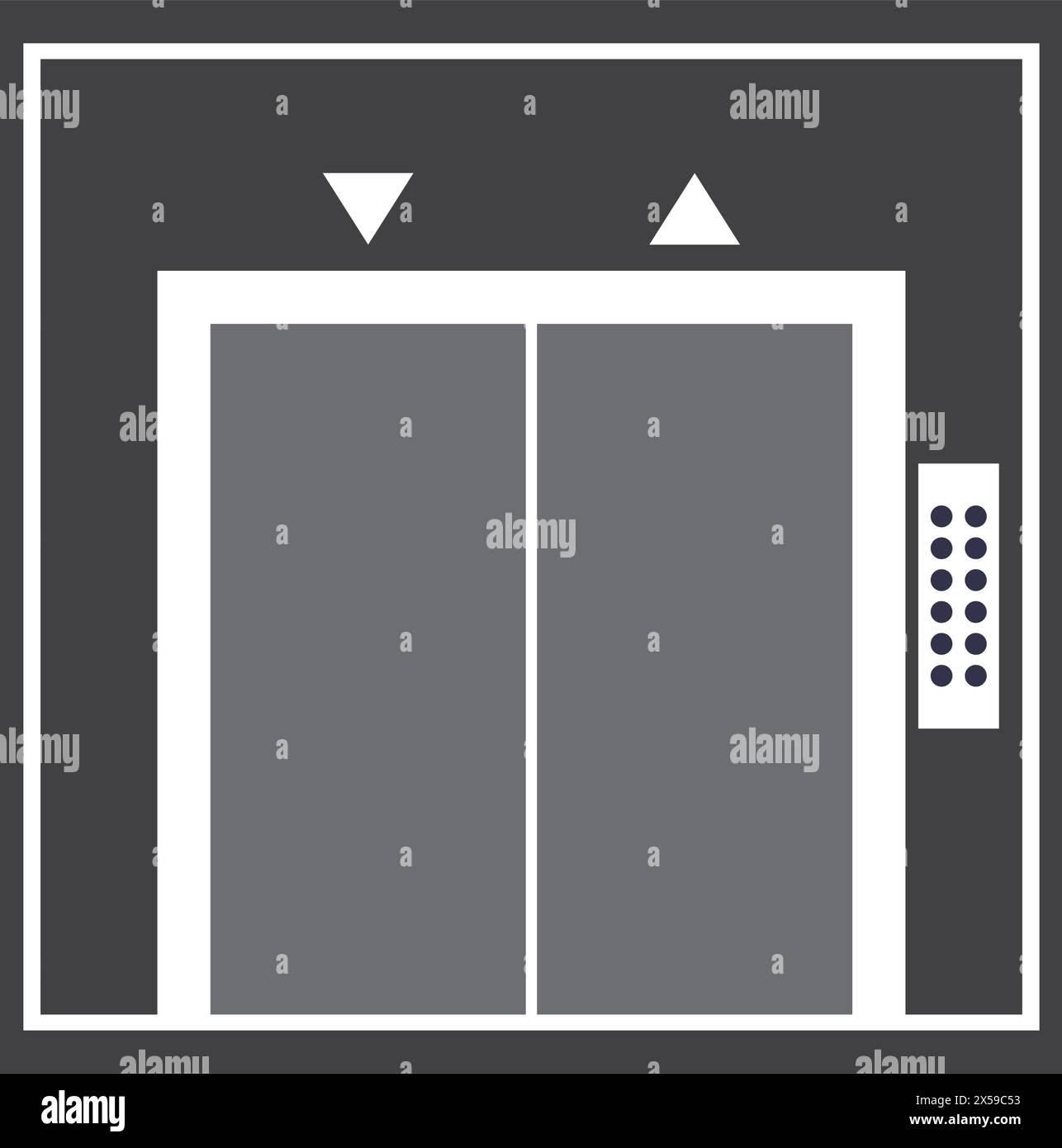 Staircase lobby design Stock Vector Images - Alamy