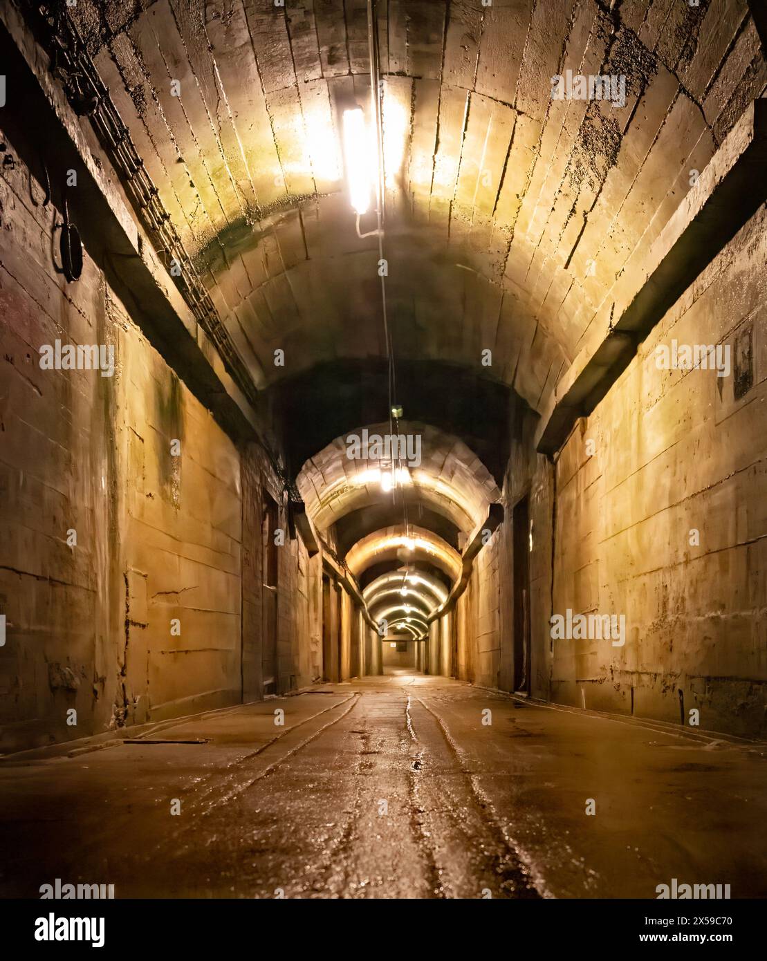 built in world war 2 this German underground hospital bunker which ...