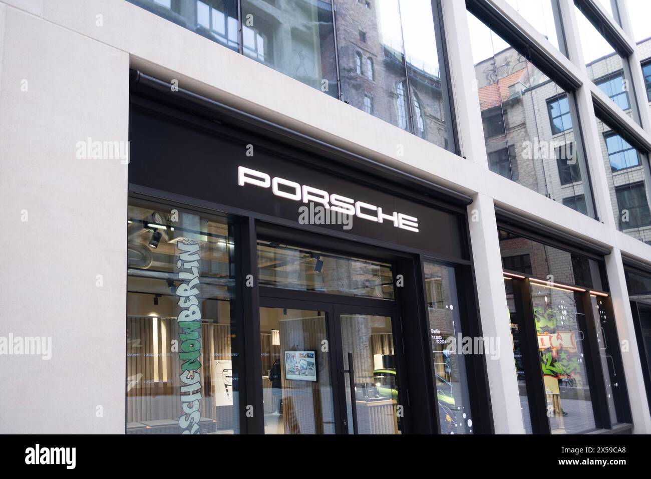 Porsche office, Porsche Automobil Holding company, sales center ...