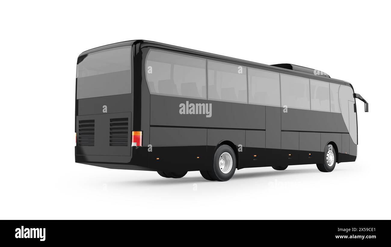 Bus template isolated on hi-res stock photography and images - Alamy