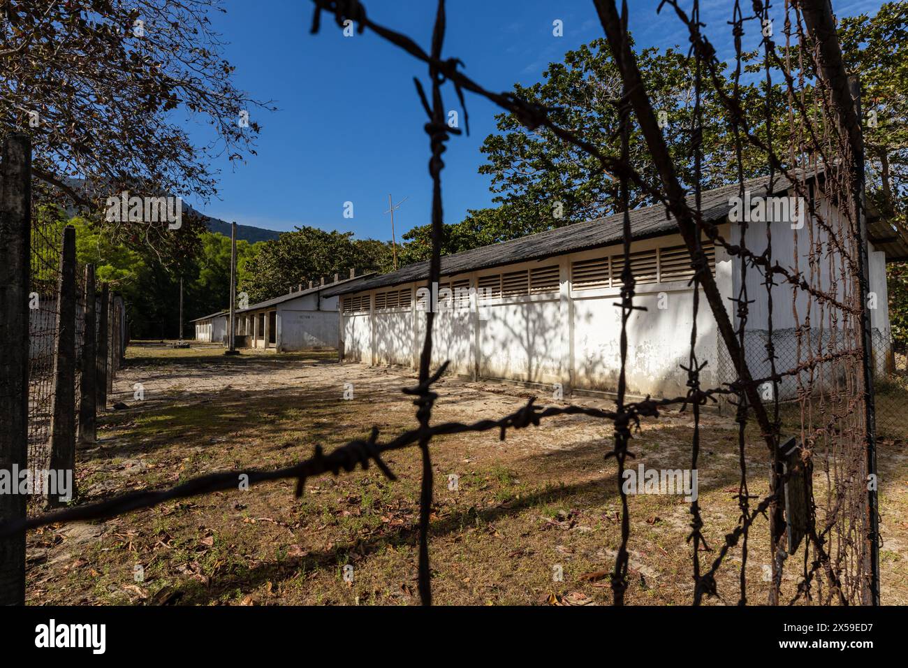 The Prison of Con Dao Island in Vietnam Stock Photo - Alamy