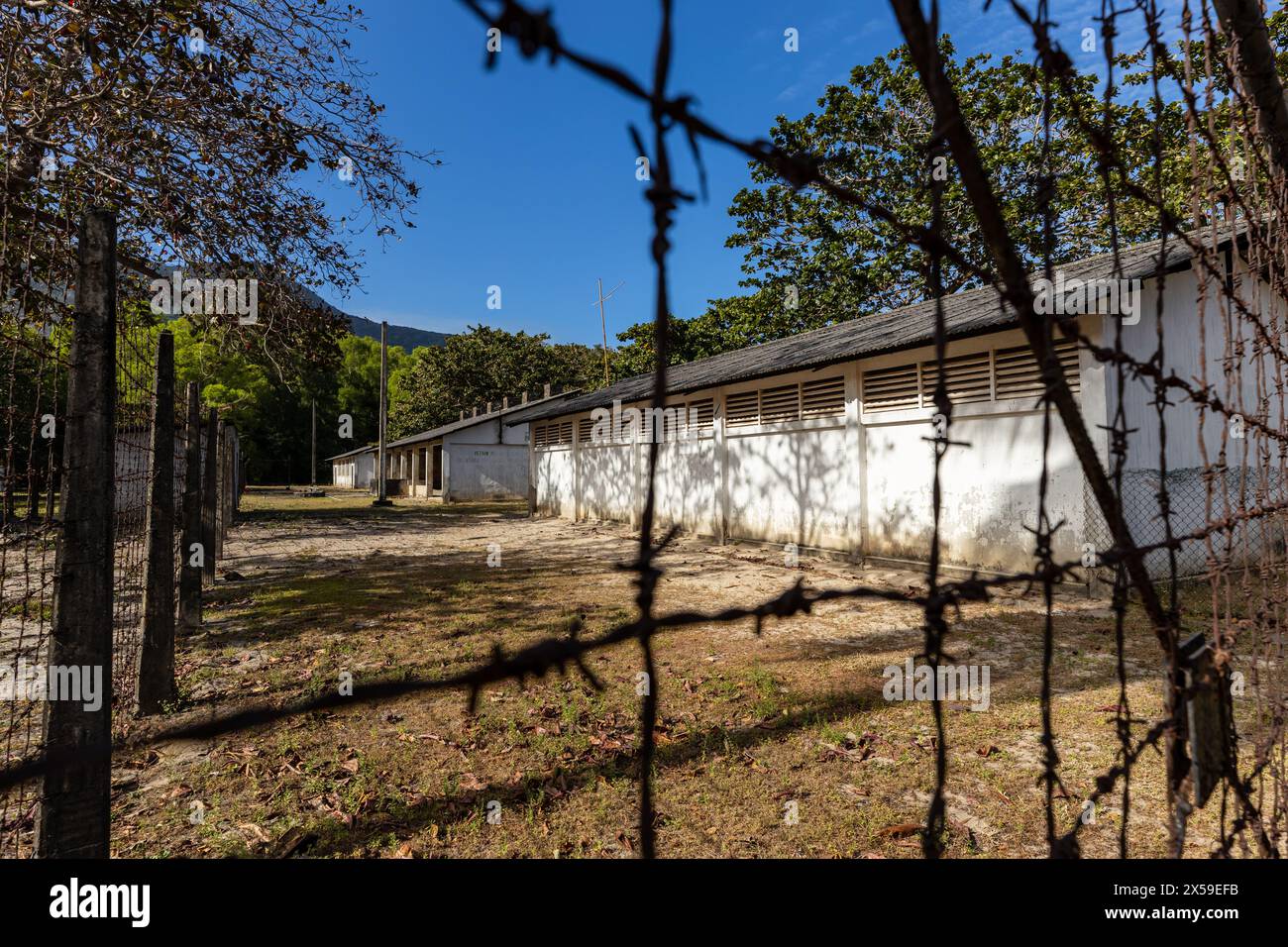The Prison of Con Dao Island in Vietnam Stock Photo - Alamy