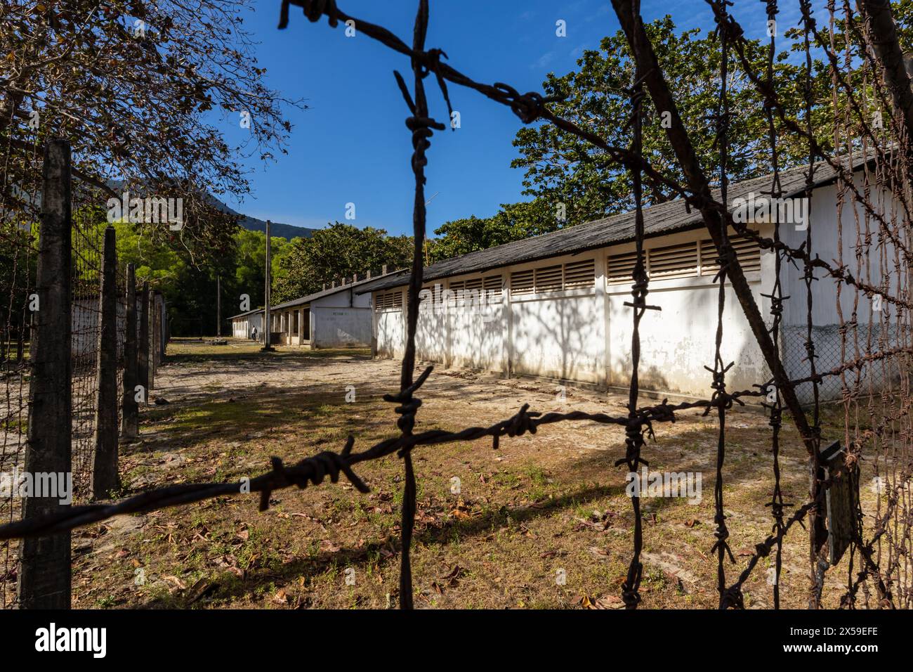 The Prison of Con Dao Island in Vietnam Stock Photo - Alamy