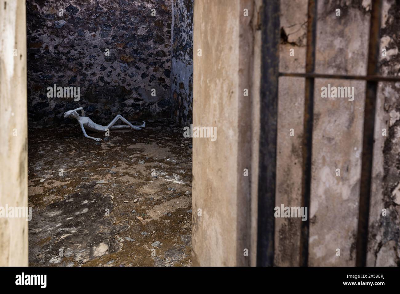 The Prison of Con Dao Island in Vietnam Stock Photo - Alamy