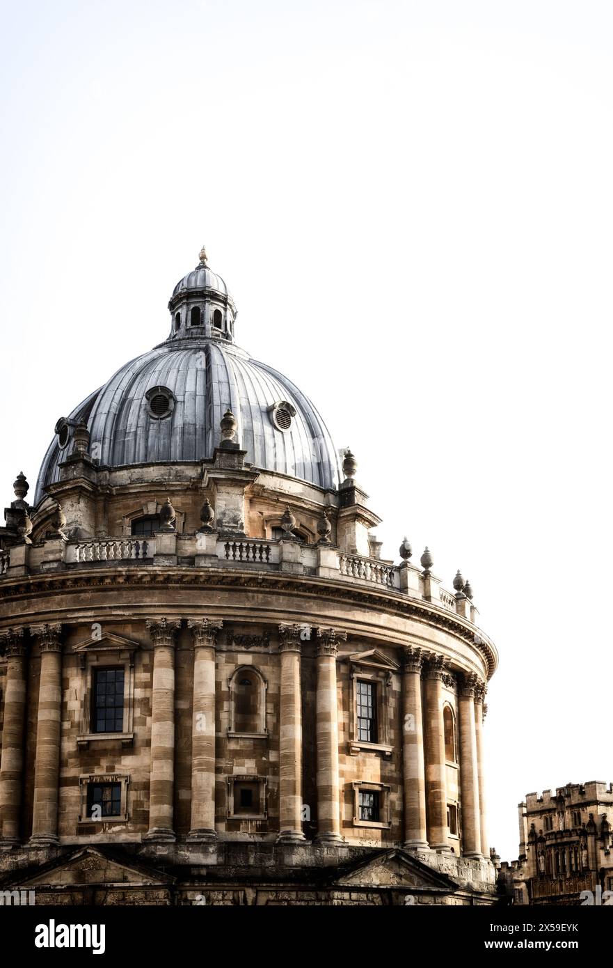 The famous Radcliffe Camera library in Radcliffe Square, Oxford Stock ...