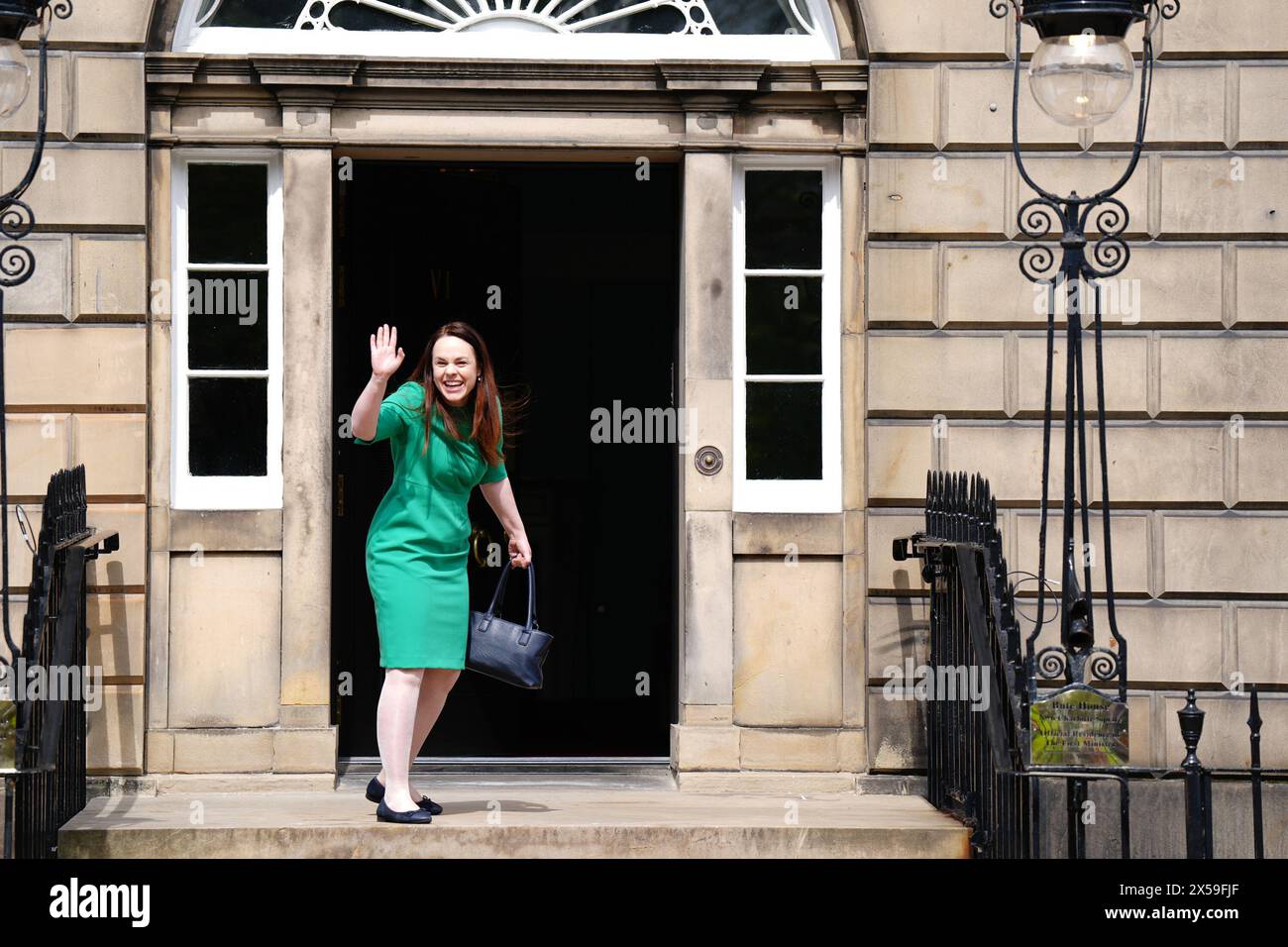 Kate Forbes arrives at Bute House, Edinburgh, after newly appointed ...