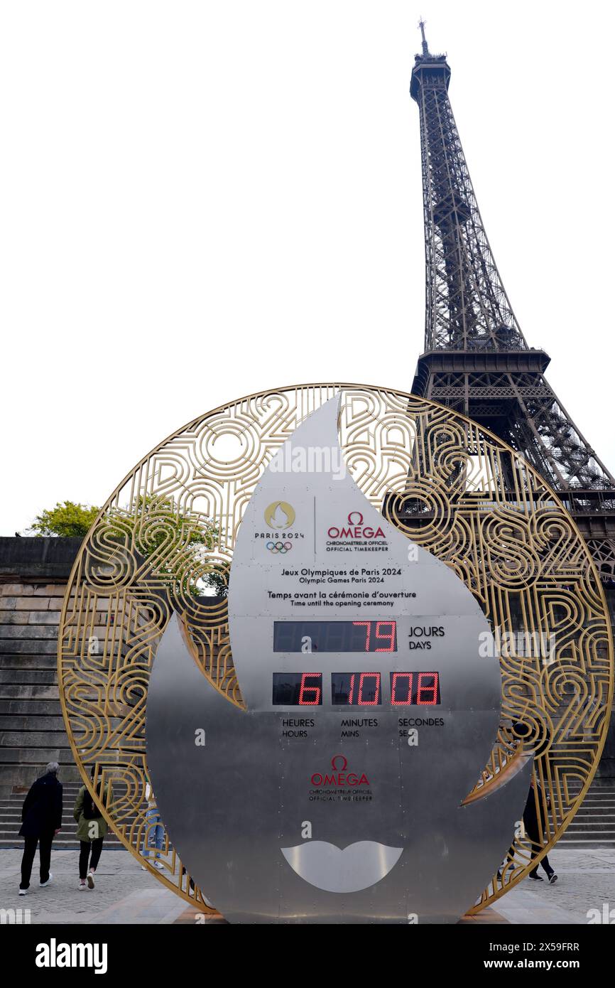 Paris 2024 olympics eifel hi-res stock photography and images - Alamy