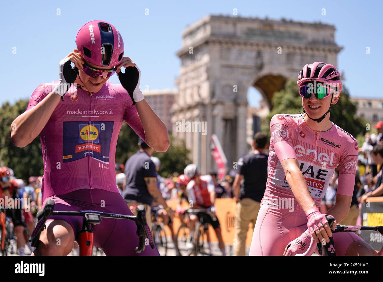 Novara, Italia. 08th May, 2024. Lucca, Italy, May 8, 2024. Milan ...