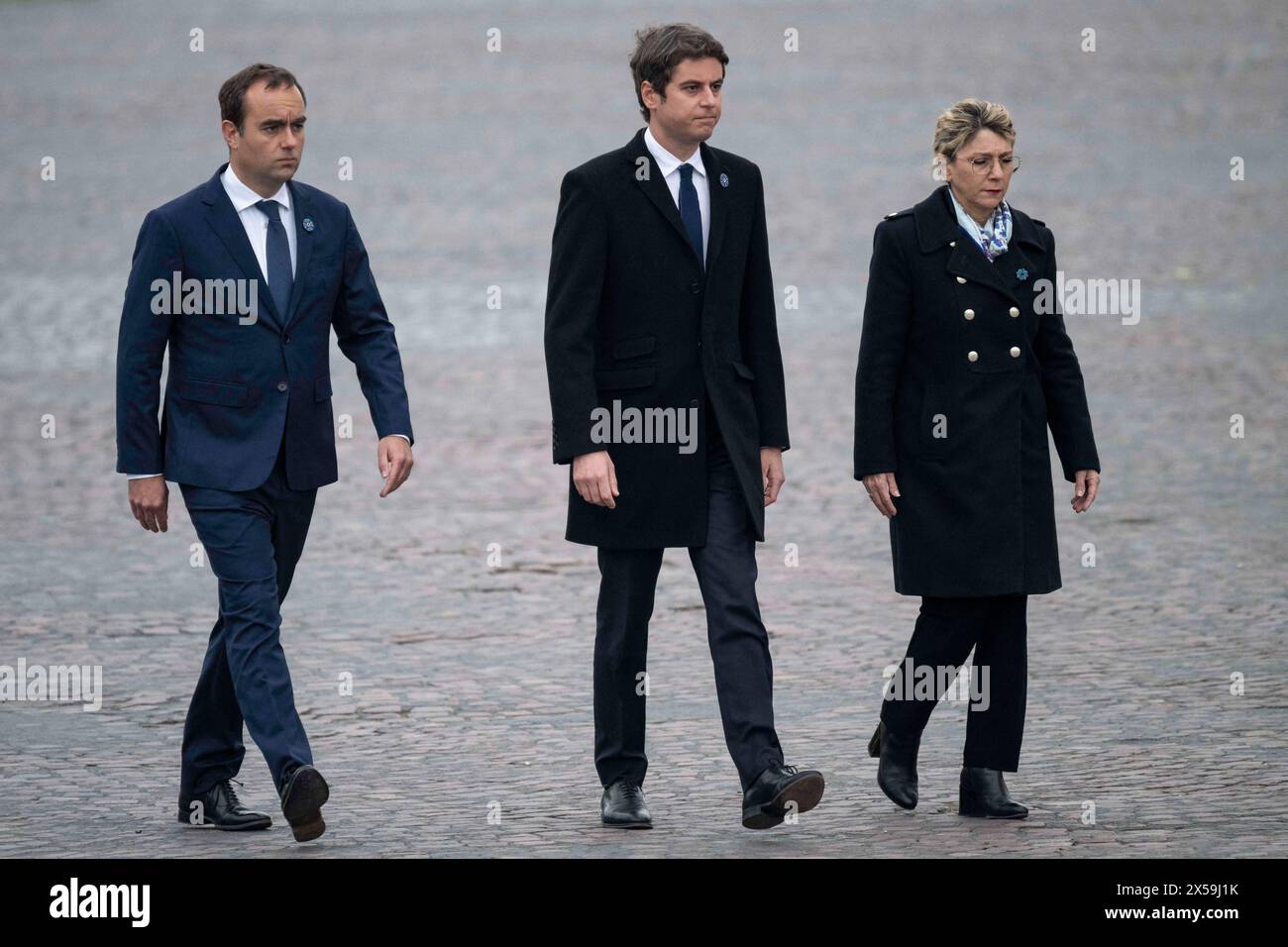 Paris, France May 8 2024 French Prime Minister Gabriel Attal with ...