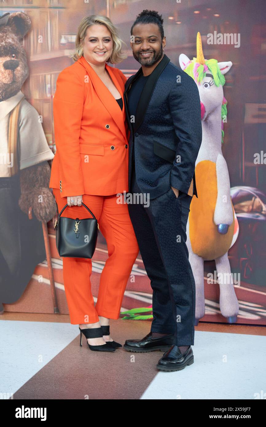 London, UK. 07 May, 2024. Pictured: JB Gill and wife Chloe Tangney ...