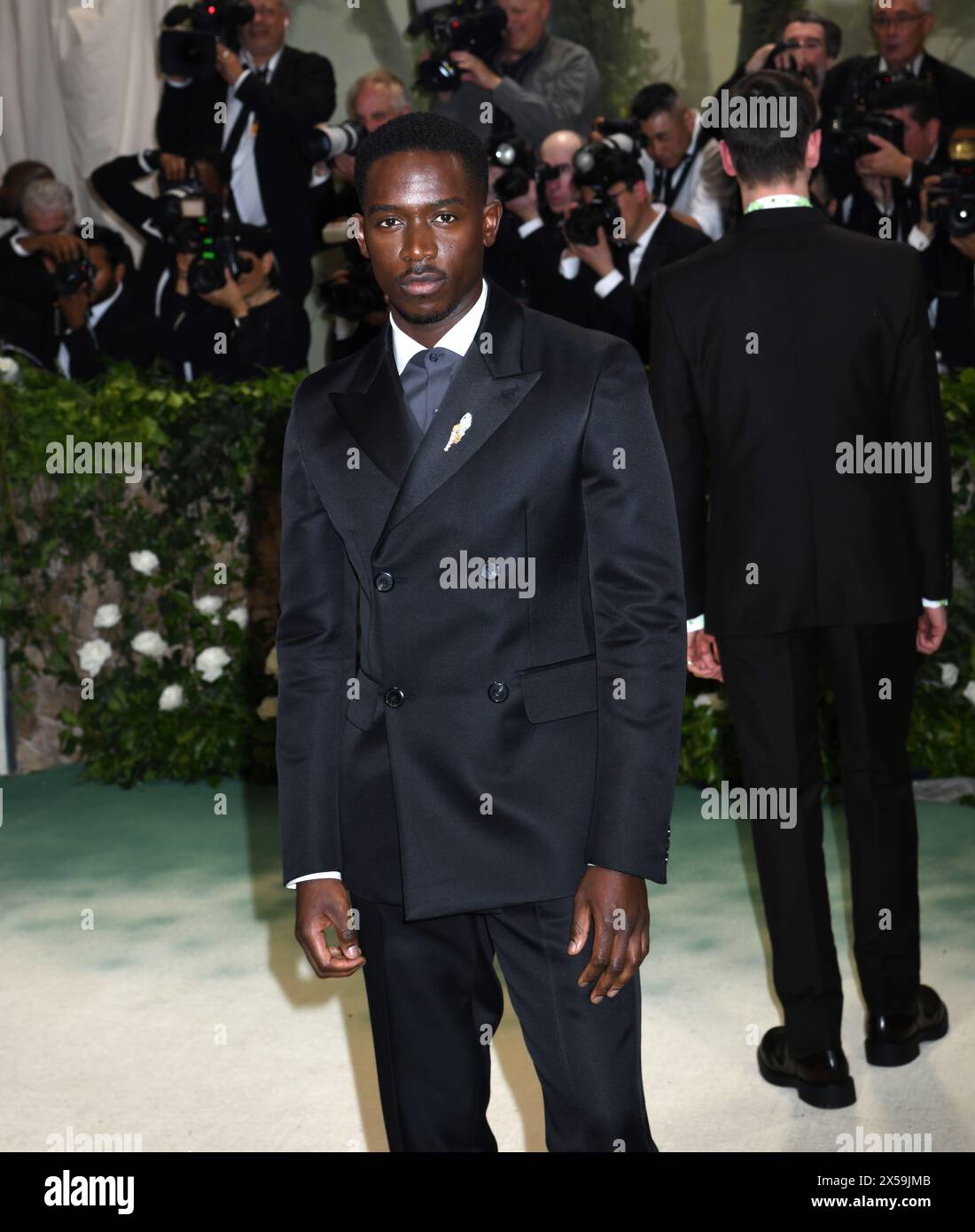 May 6, 2024, New York, New York, USA: Damson Idris attends the 2024 Met ...