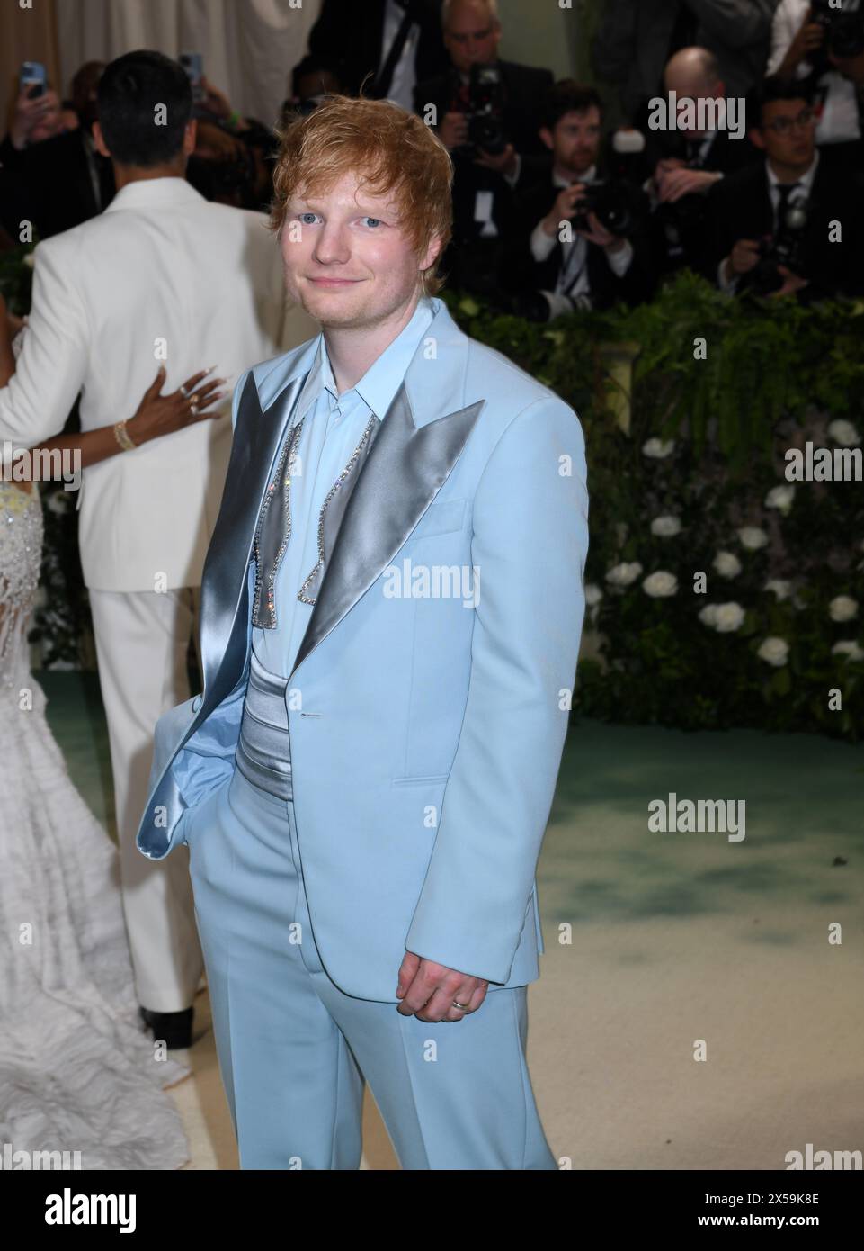 May 6, 2024, New York, New York, USA: Ed Sheeran attends the 2024 Met ...