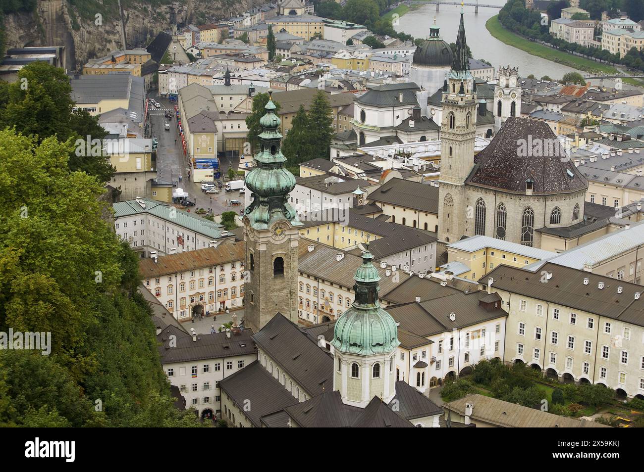 Abbey of St. Peter (Erzabtei St Peter) and Franziskanerkirche (St ...