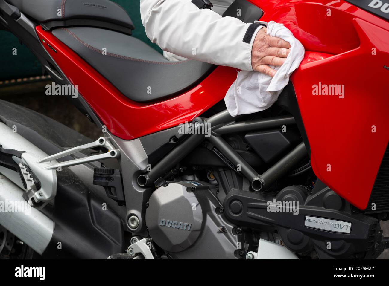 Motorcycle biker old male hi-res stock photography and images - Alamy
