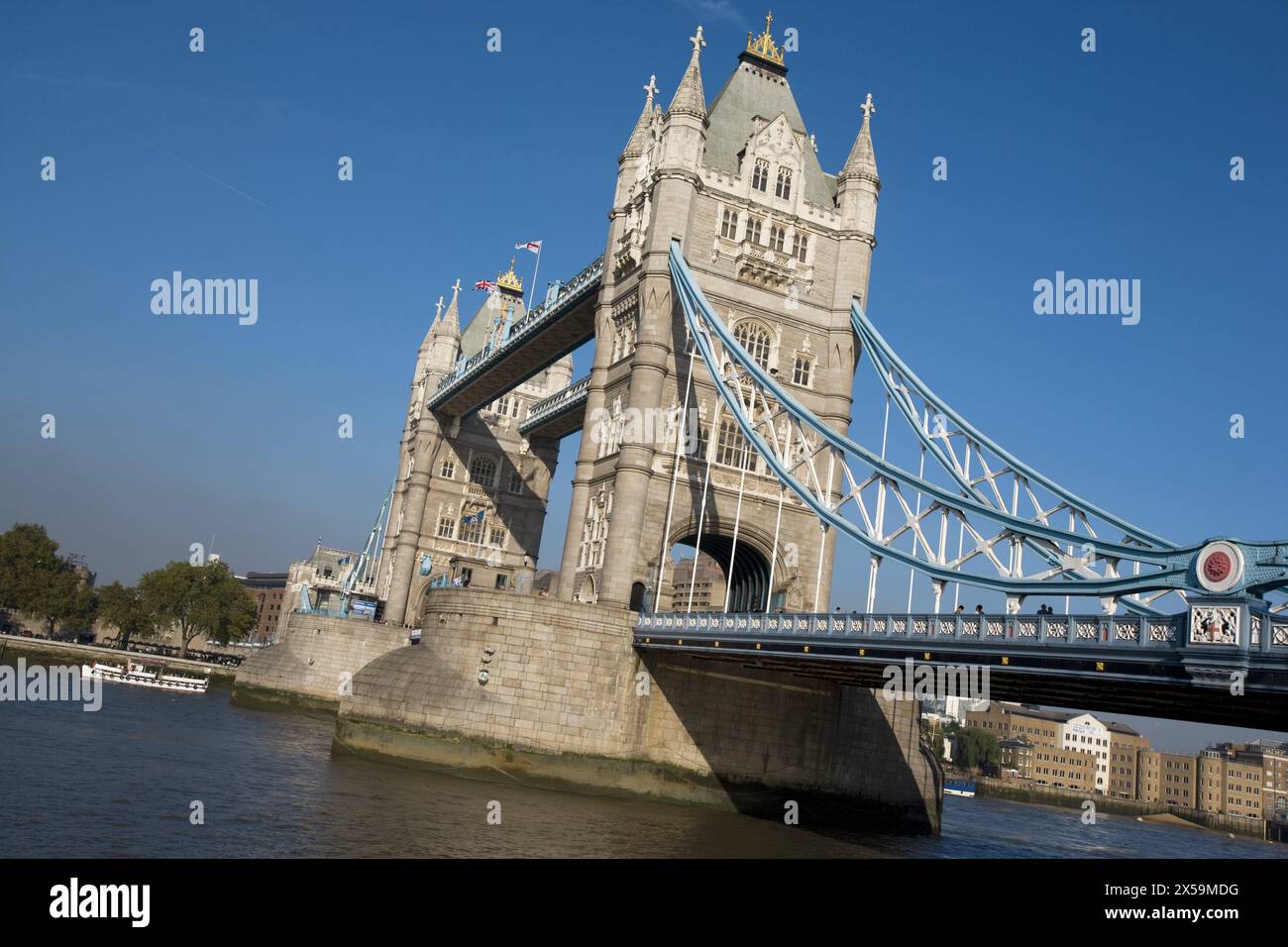 Tower Bridge, Thames River, London. England, UK Stock Photo - Alamy