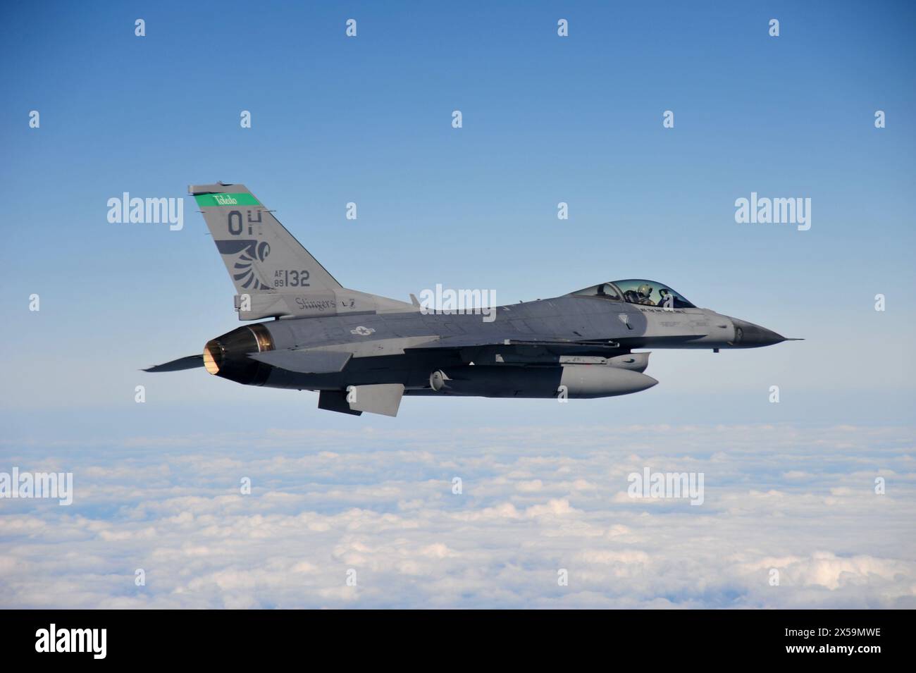 Lt. Col. Scott Schaupeter, an F-16 pilot with the 180th Fighter Wing ...