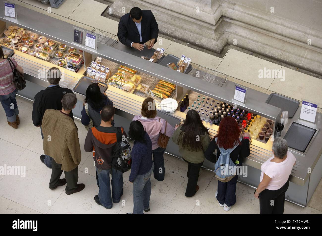 Restaurant self service, Court Cafe, The Great Court, The British ...