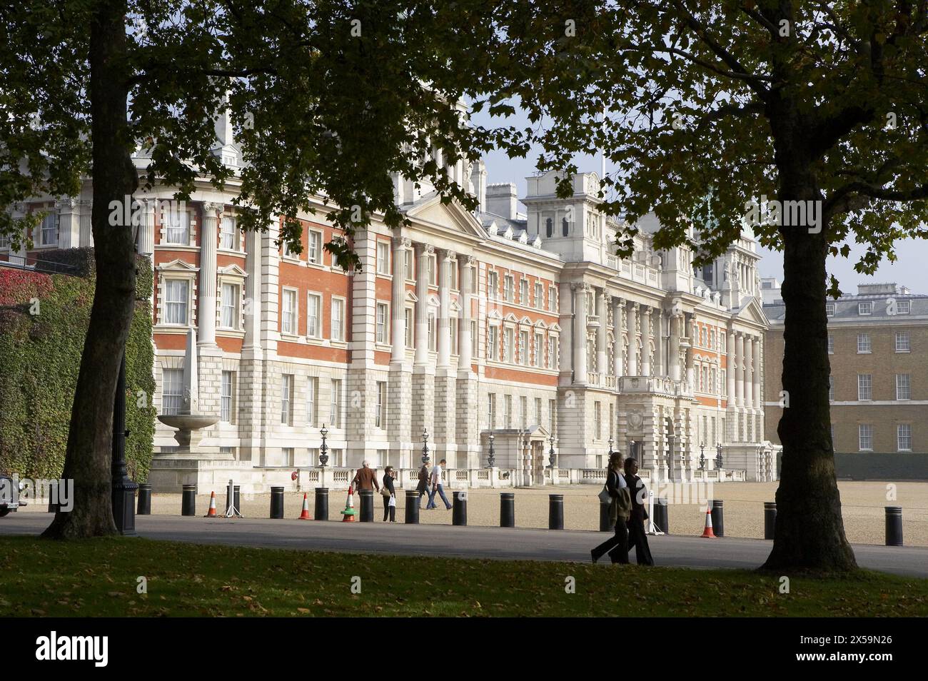 Old Admiralty, Horse Guards road, St. James Park, London. England, UK ...