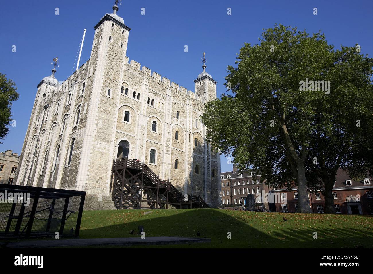 White Tower, Tower of London, London. England, UK Stock Photo - Alamy