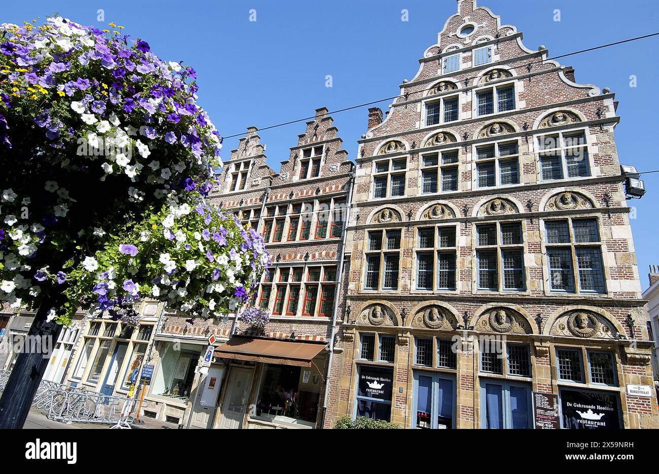 Burgstraat ghent flanders hi-res stock photography and images - Alamy
